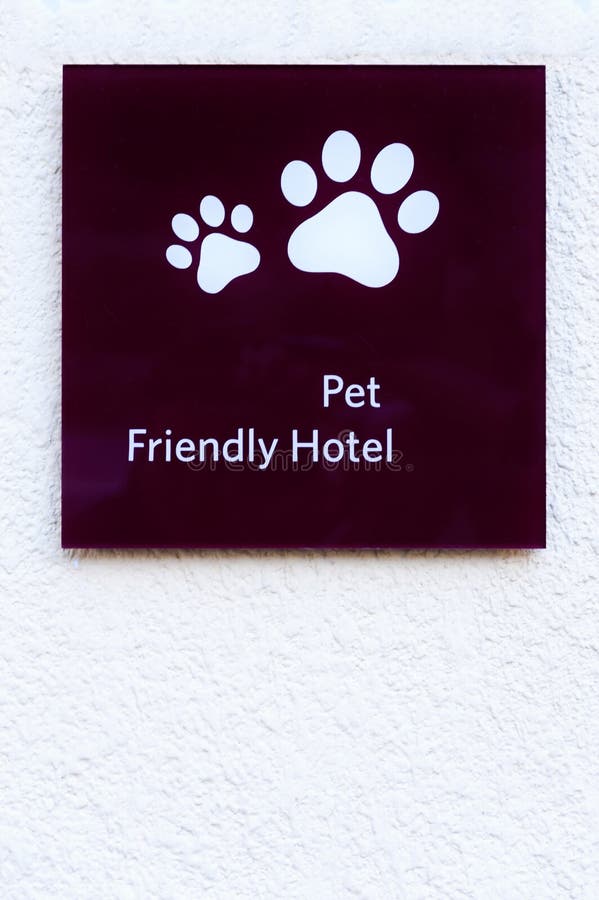 Pet Friendly Sign stock photo. Image of friendship, animal - 48869822
