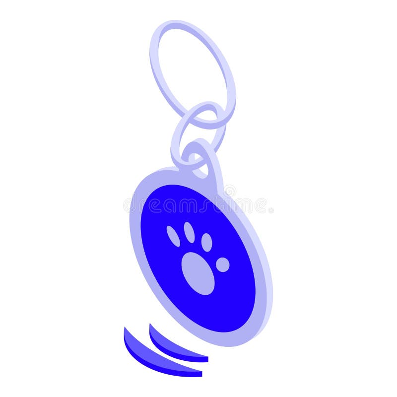 Pet Id Microchip Icon Isometric Vector. Teg Reader Stock Vector ...