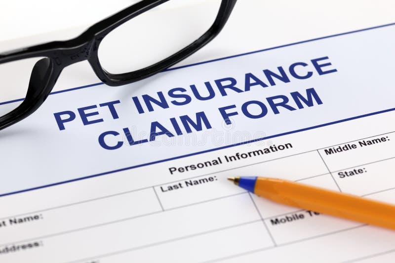 Pet insurance claim form stock image. Image of form, paperwork - 45697587