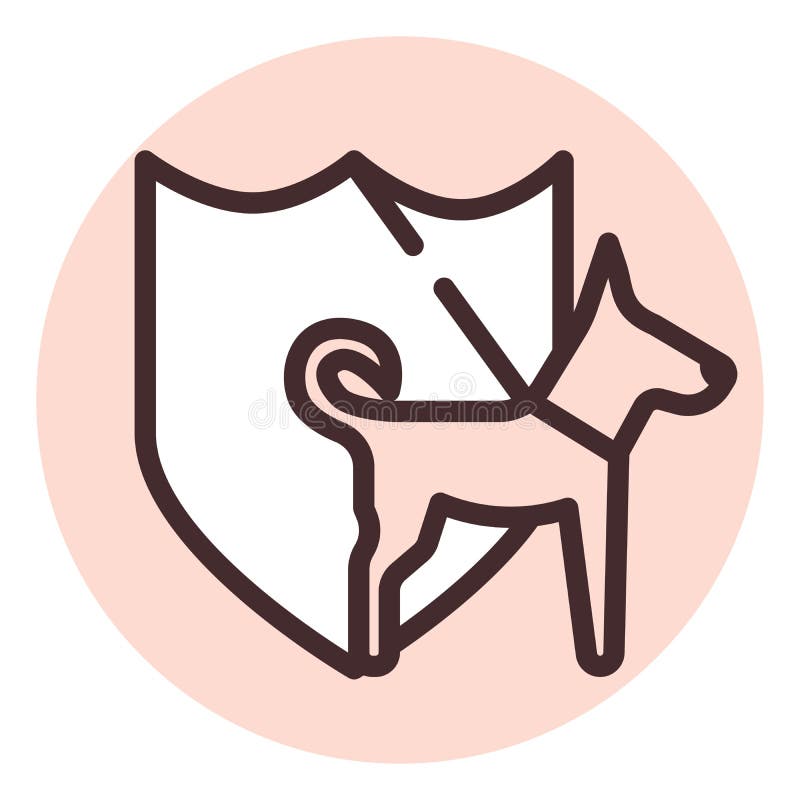 Pet laws, icon stock vector. Illustration of forbidden - 259395401
