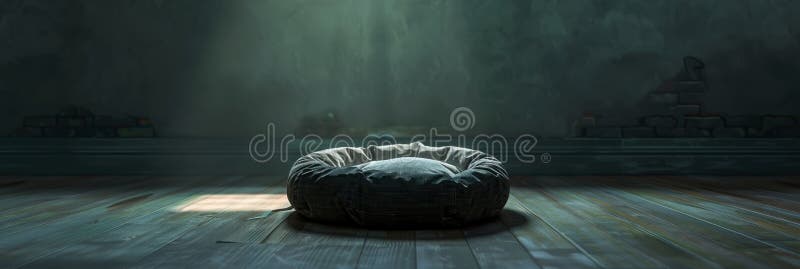 Pet Loss: an Empty Pet Bed or Leash, Symbolizing the Grief of Losing a ...