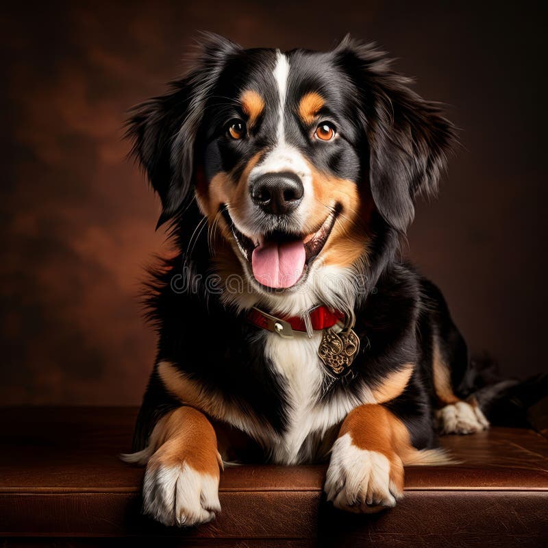 A Pet Portraits, this is Digital Painting Using Generative Ai Stock ...