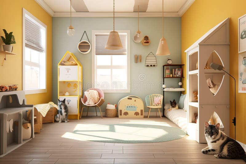 Pet Room: Create a Set of Images that Showcase a Pet - Friendly Room ...