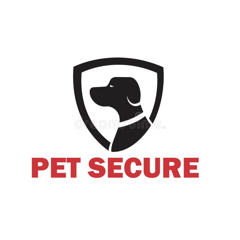 Pet Secure Logo Design Vector Stock Vector - Illustration of business ...