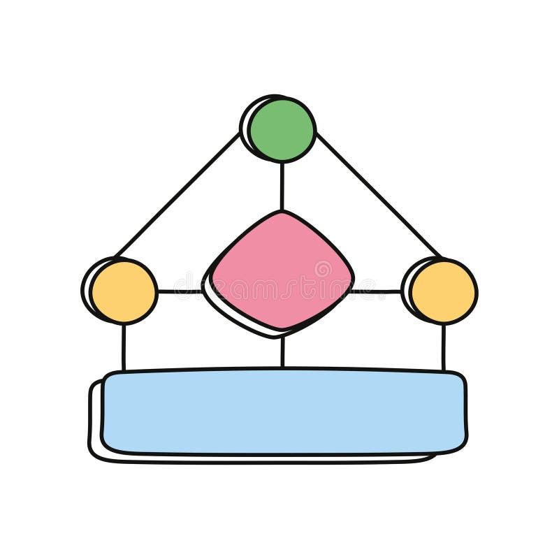 Peta Minda Schematic stock illustration. Illustration of vector - 367181978