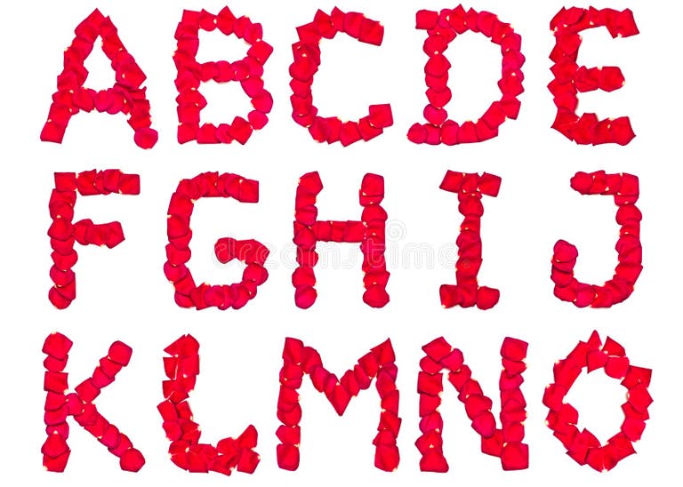 2,799 Rose Petal Font Stock Photos - Free & Royalty-Free Stock Photos ...