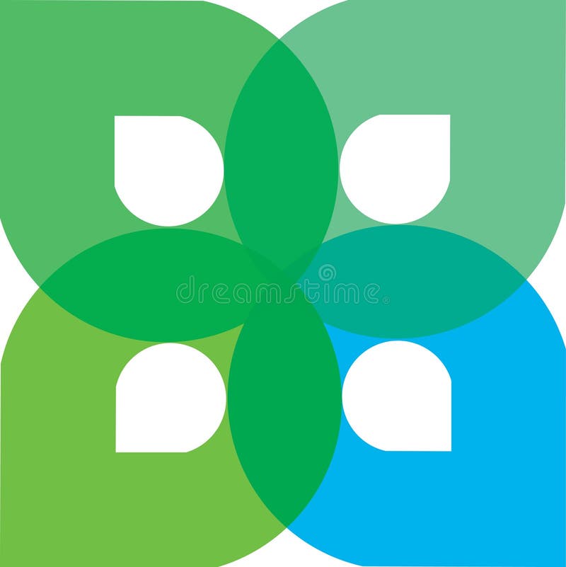 Petal shapes stock vector. Illustration of colourful - 12960199