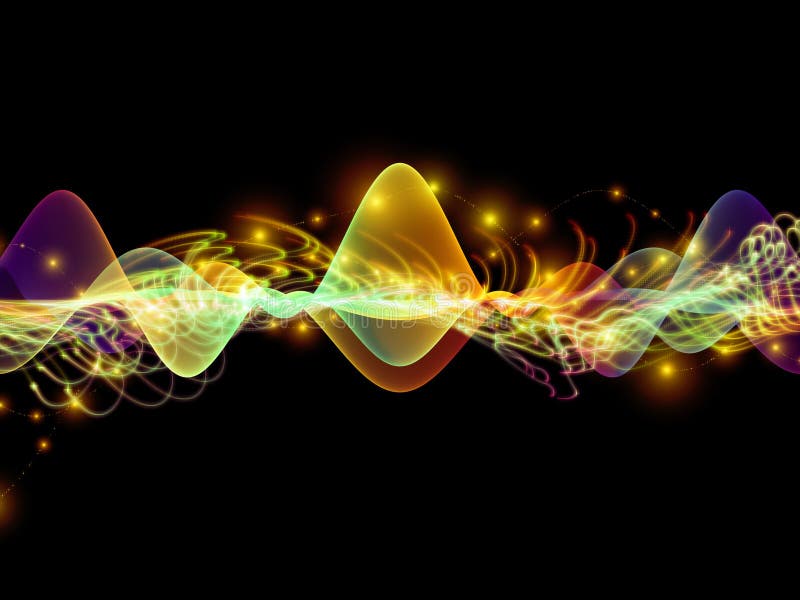 Petals of Oscillation stock illustration. Illustration of effect ...