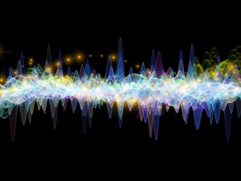 Petals of Oscillation stock illustration. Illustration of dynamic ...