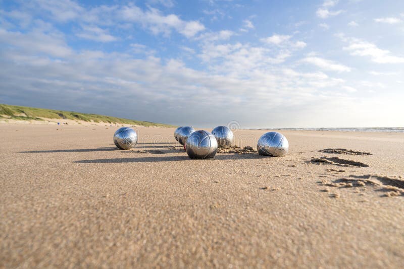 Petanque balls stock image. Image of metal, challenge - 122361293