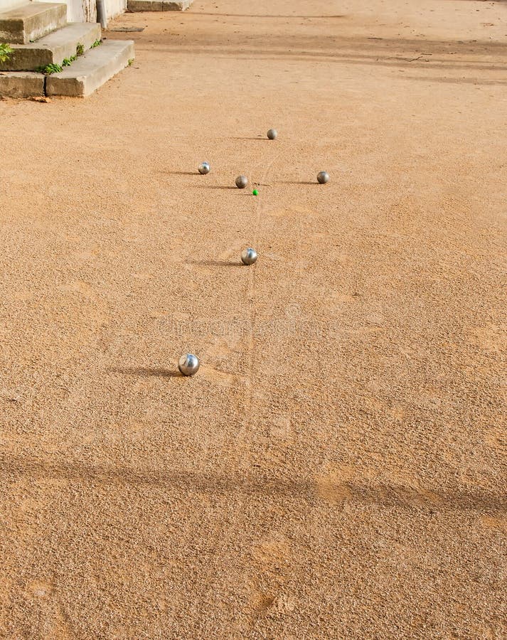 Petanque stock photo. Image of active, ball, outdoor - 34748192