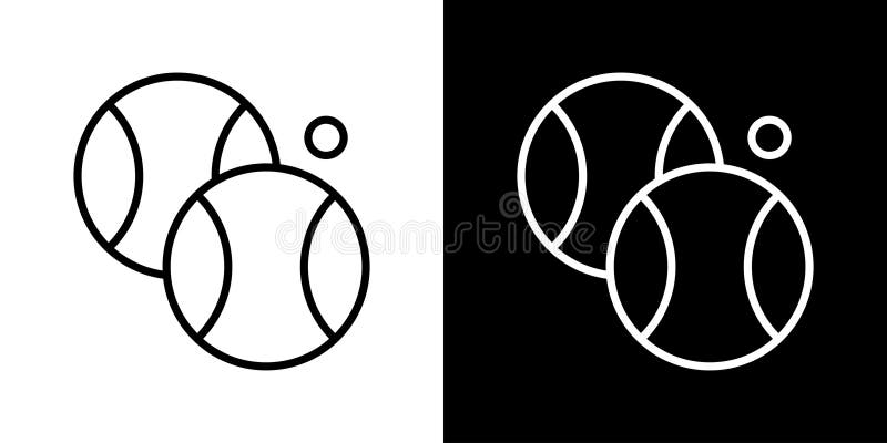 Petanque Vector Icon in 6 Different Modern Styles. Black, Two Colored ...