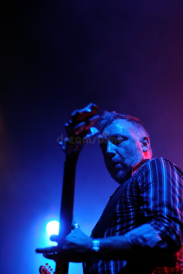 Peter Hook (Joy Division) Performs at Apolo Editorial Stock Image ...