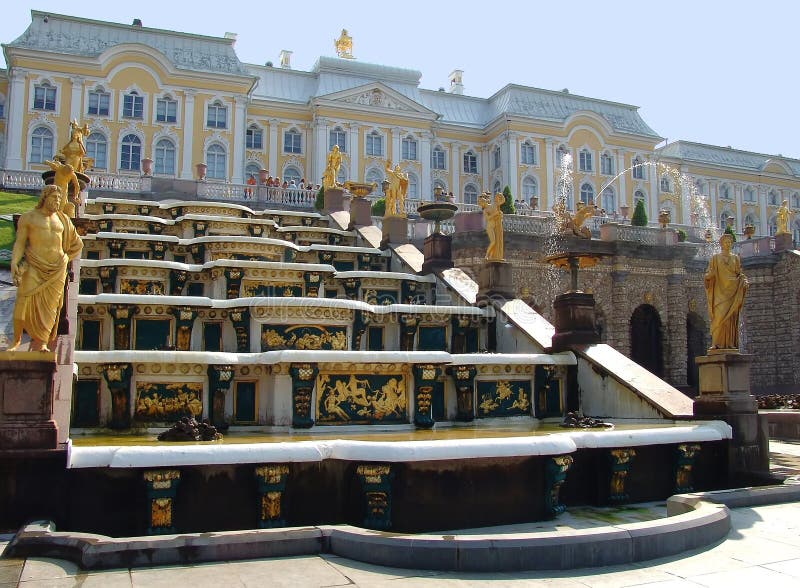 Petergof palace stock photo. Image of prince, palace, regal - 1730472