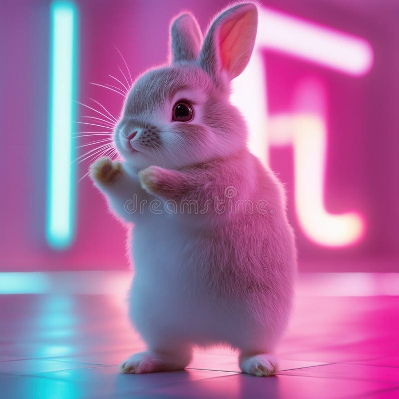 Petfluencer, Rabbit Influencer, Cute Pet Influencer, Cute Dance Rabbit ...