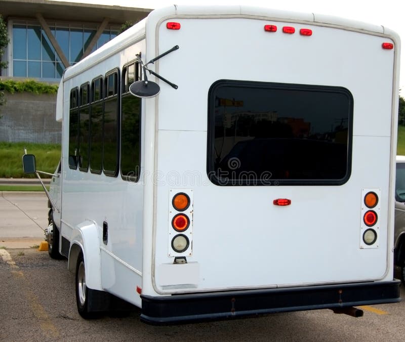 Petit bus personnel photo stock. Image du fourgon, transporteur - 2582594