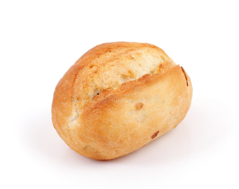 Petit pain rond image stock. Image du oignon, nourriture - 15861425