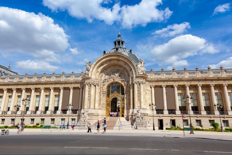 Petit Palais in Paris editorial stock photo. Image of staircase - 249222773