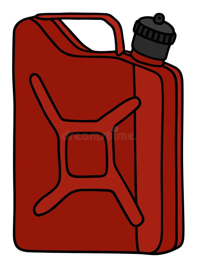 Petite boîte rouge illustration de vecteur. Illustration du feuille ...