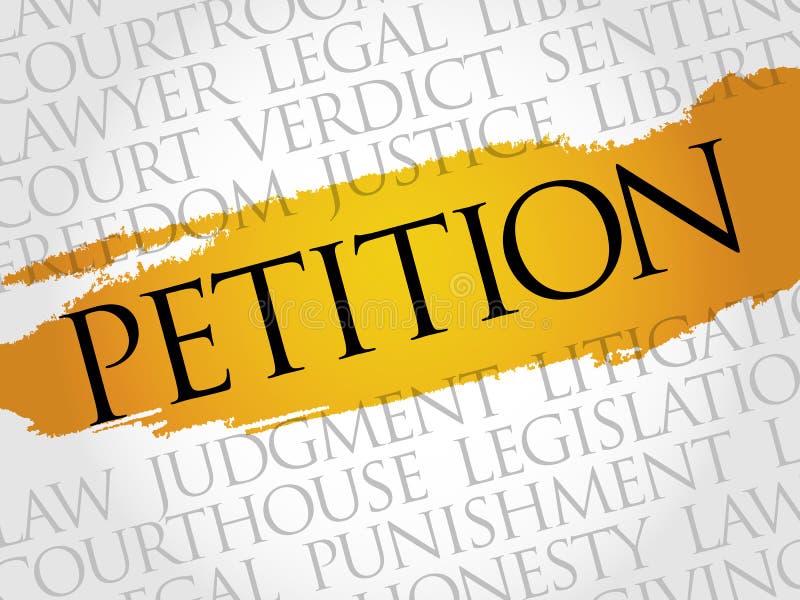 Petition word cloud stock photo. Image of potential - 199003820