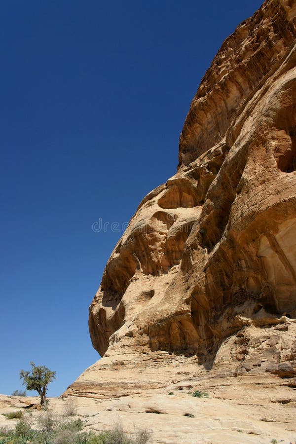 Petra, Jordan stock image. Image of lonely, path, mountain - 12774165