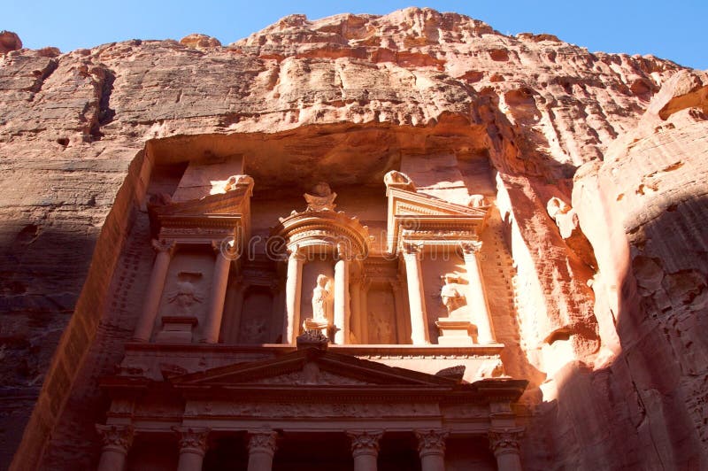 Petra stock image. Image of rock, history, ancient, petra - 109624305