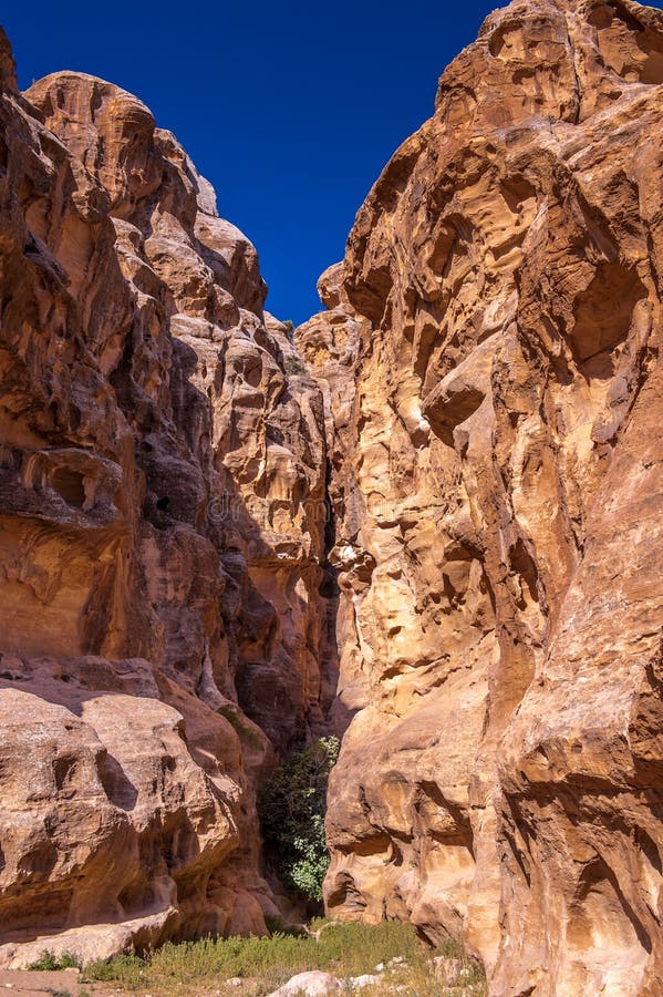 Petra, Jordan stock photo. Image of baidha, cliff, discover - 56729418