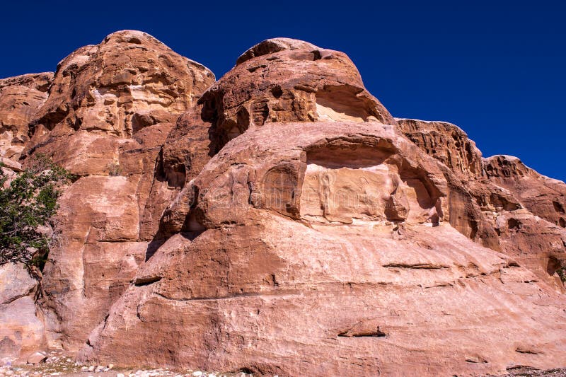 Petra, Jordan stock photo. Image of arabic, islam, bayda - 56729828