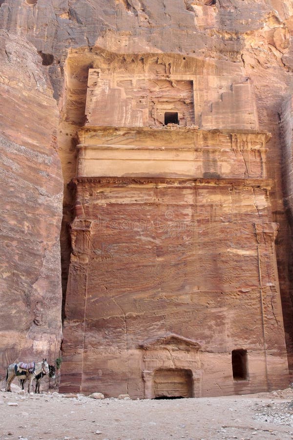Petra Jordan stock photo. Image of jordan, history, culture - 99033494