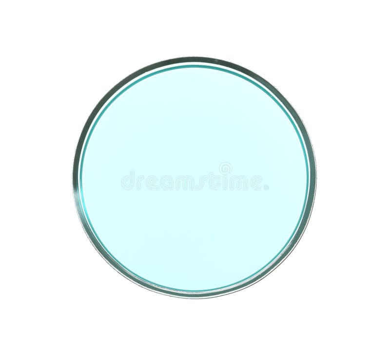 Petri Dish with Turquoise Liquid on White, Top View Stock Photo - Image ...