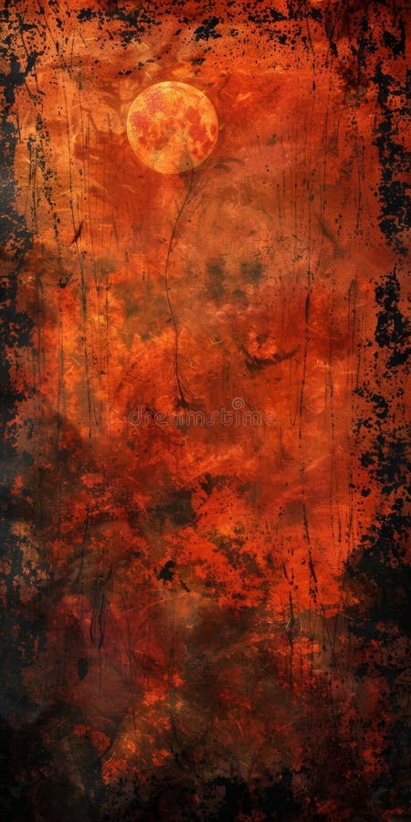 Petrifying Halloween Texture Background Stock Illustration ...