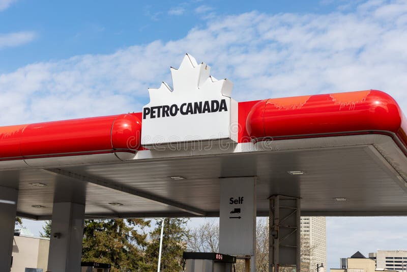 Petro Canada gas station editorial stock photo. Image of petrol - 323676378