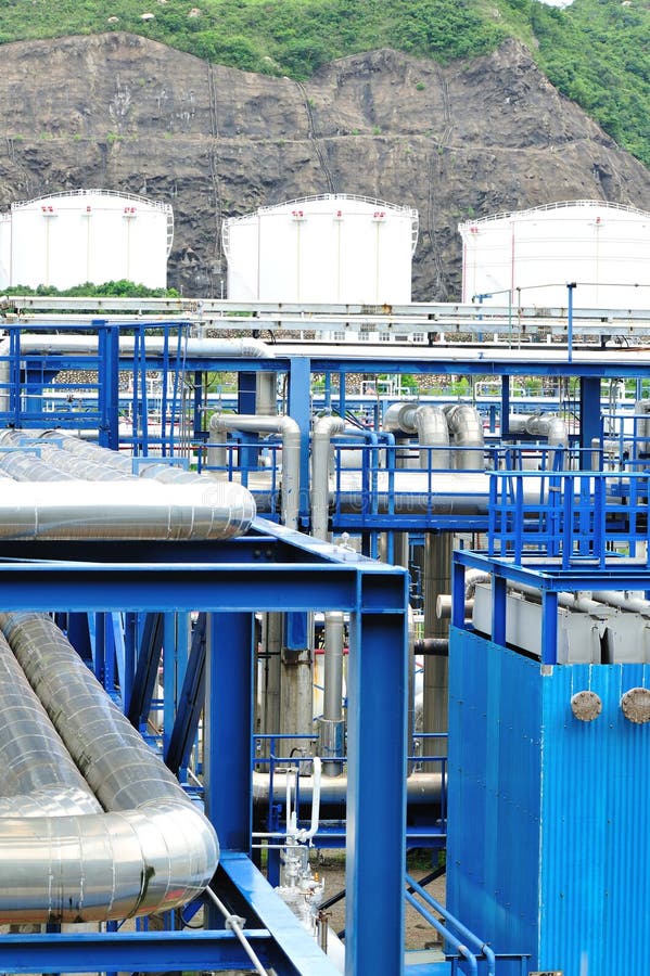 Petrochemical-tanks stock photo. Image of chemical, business - 66292630