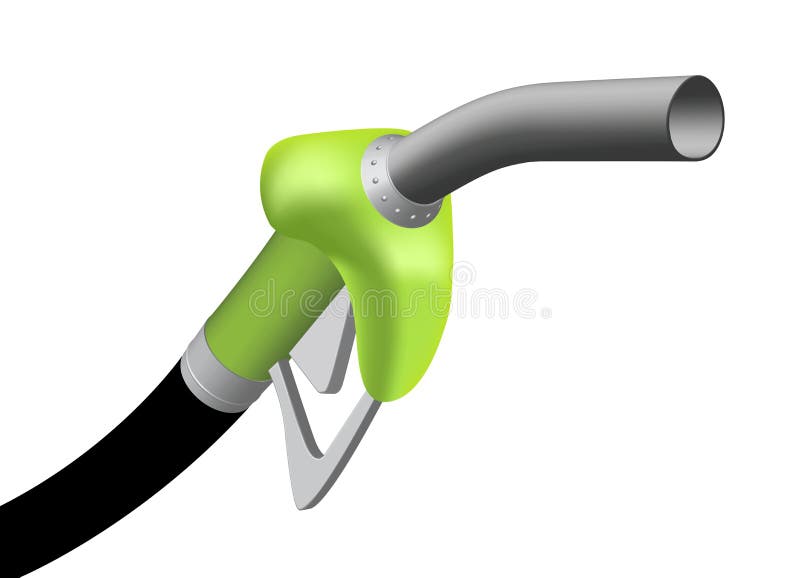 Fuel Filling Up Refueling Hose Stock Illustration - Illustration of ...