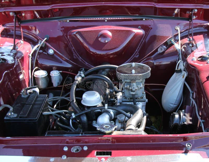 Petrol Engine. stock image. Image of power, drove, transportation ...