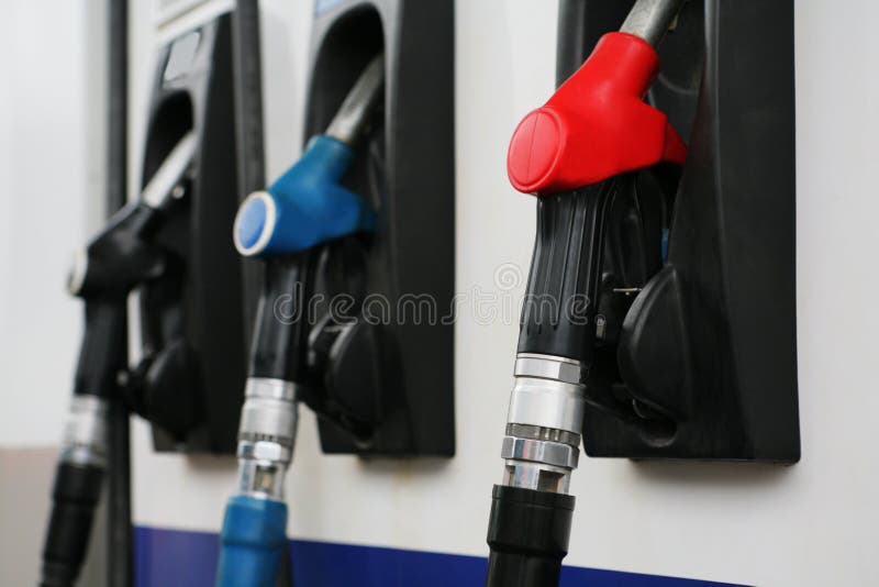 Petrol filling station stock photo. Image of storage, handle - 4793808