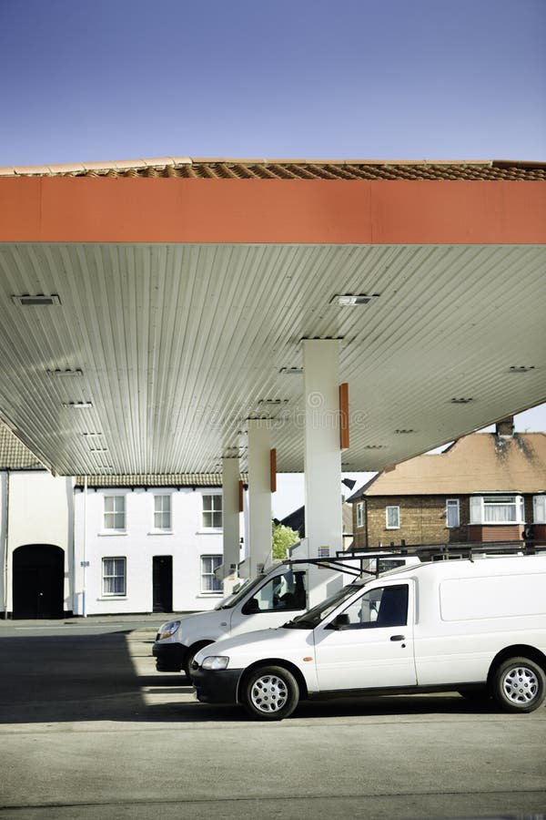 Petrol gas filling station stock photo. Image of industry - 13525996