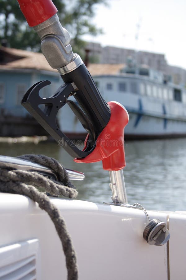 Petrol pump for boat stock photo. Image of station, petrol - 2857766