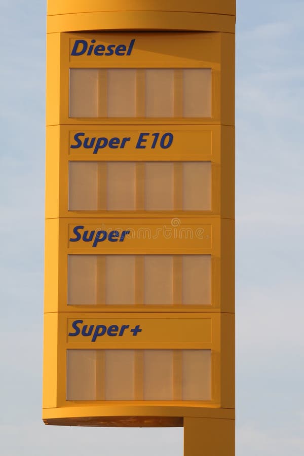 Petrol station price board stock photo. Image of numbers - 24177708
