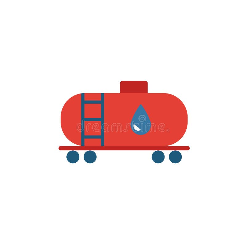 Petrol Tank Icon. Simple Flat Element from Power and Energy Collection ...