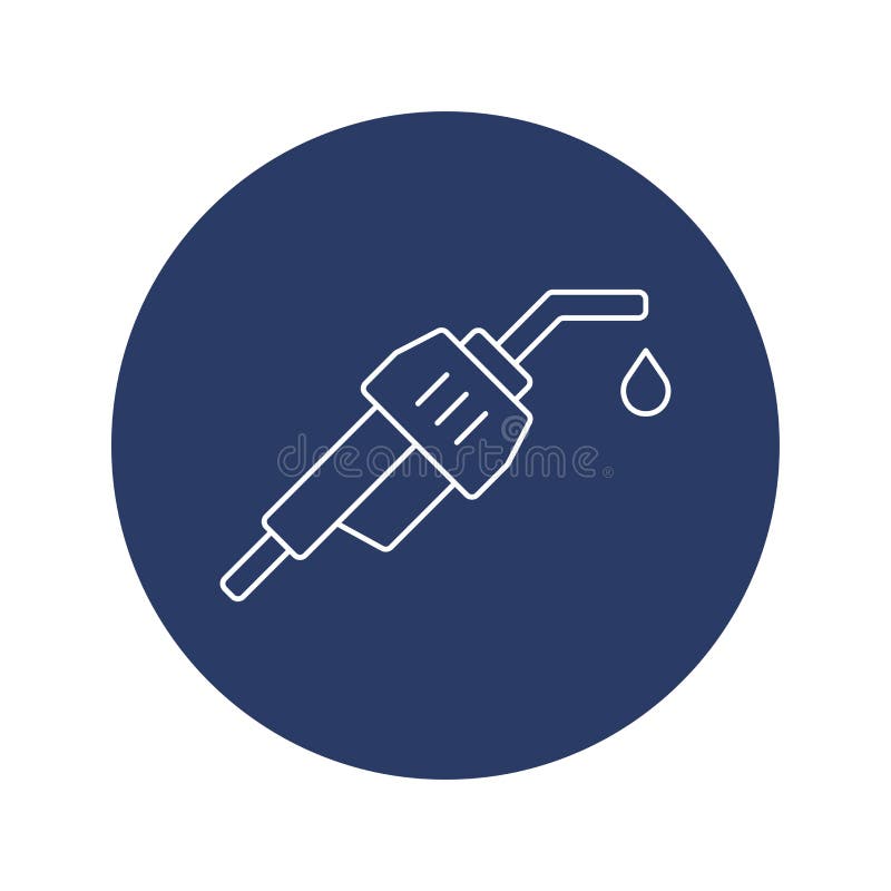Petroleum Fuel Station Benzine Icon Stock Vector - Illustration of ...