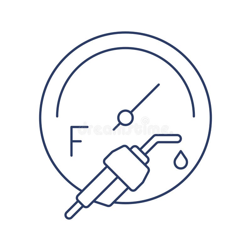 Petroleum Fuel Station Fill Icon Stock Vector - Illustration of logo ...