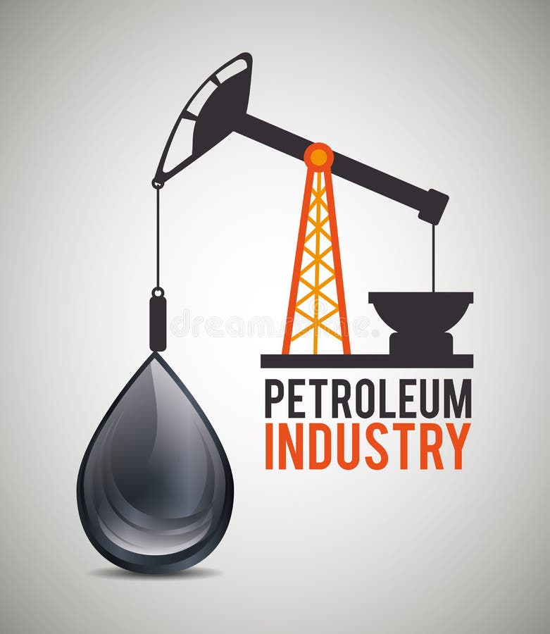 Petroleum and Oil Industry Infographic Design Stock Vector ...