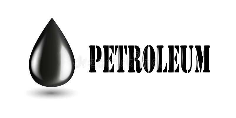 Petroleum Industry Horizontal Banner with Oil Products. Isolated Vector ... Petroleum Industry Horizontal Banner with Oil Products. Isolated Vector ...