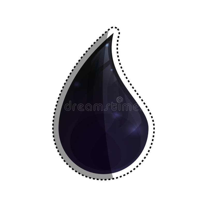 Petroleum oil drop stock illustration. Illustration of lines - 88184387