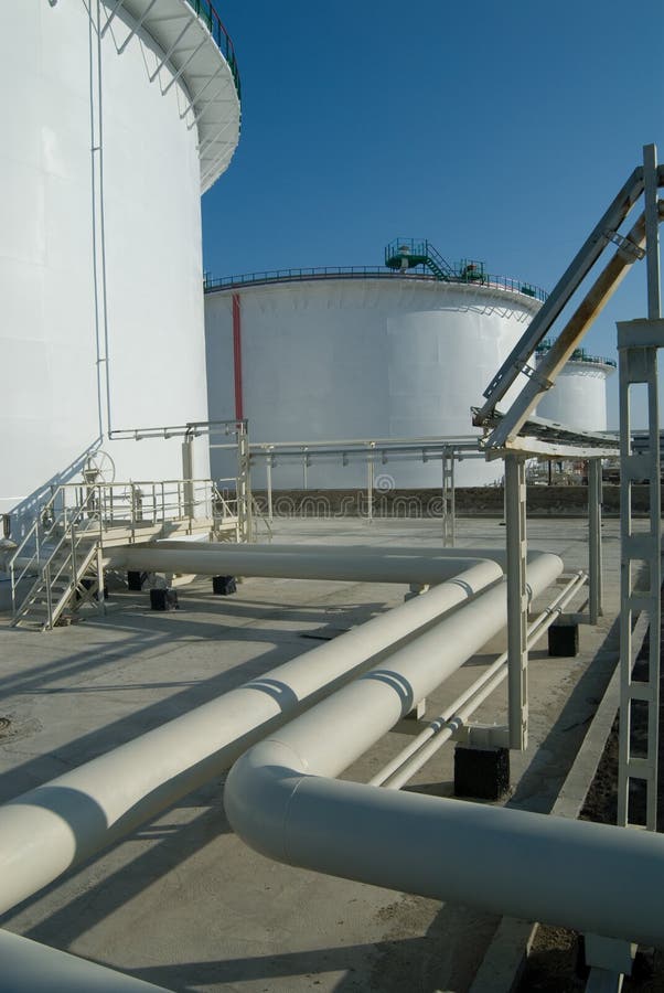 Petroleum Storage Tanks, Tampa Florida Stock Photo - Image of tampa ...