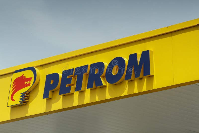 Petrom-Logo redaktionelles foto. Bild von erdöl, grün - 91392341