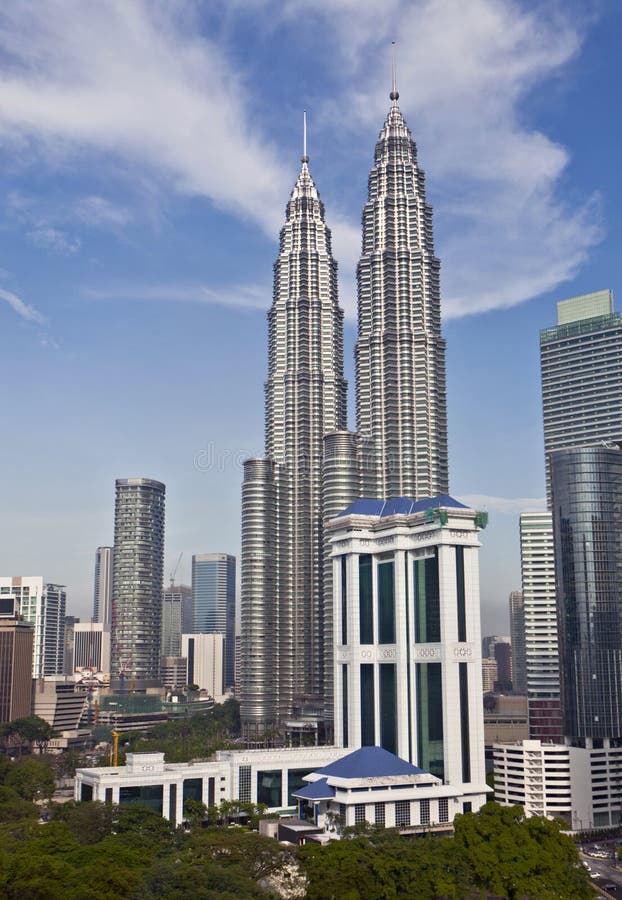 Petronas Towers at Kuala Lumpur, Malaysia Stock Photo - Image of travel ...