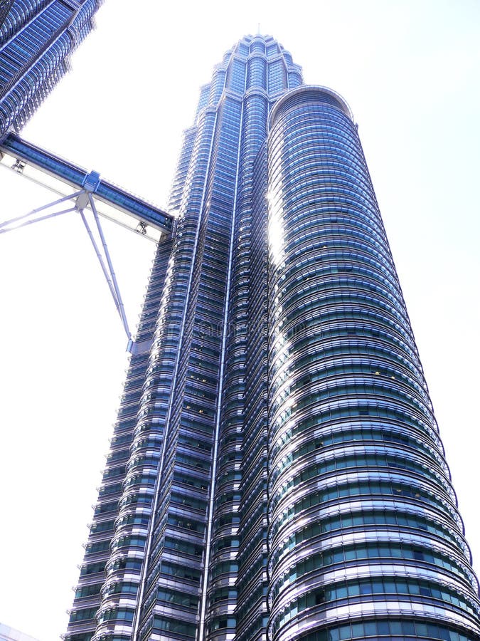 Petronas Twin Towers or KLCC Stock Photo - Image of klcc, angle: 17300066