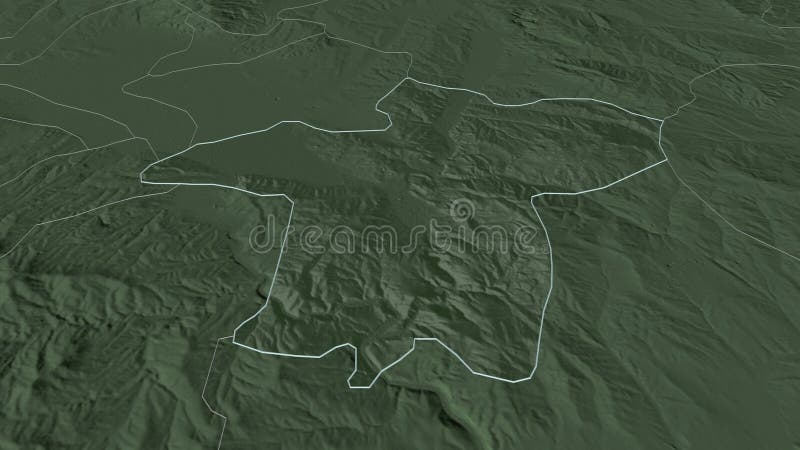 Petrovec, Macedonia - Outlined. Administrative Stock Illustration ...